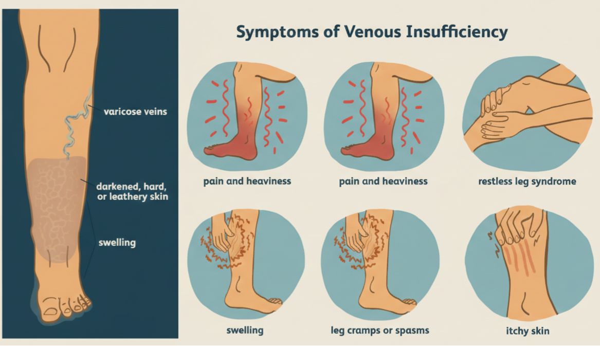 Chronic Venous Insufficiency Symptoms | Early Venous Insufficiency